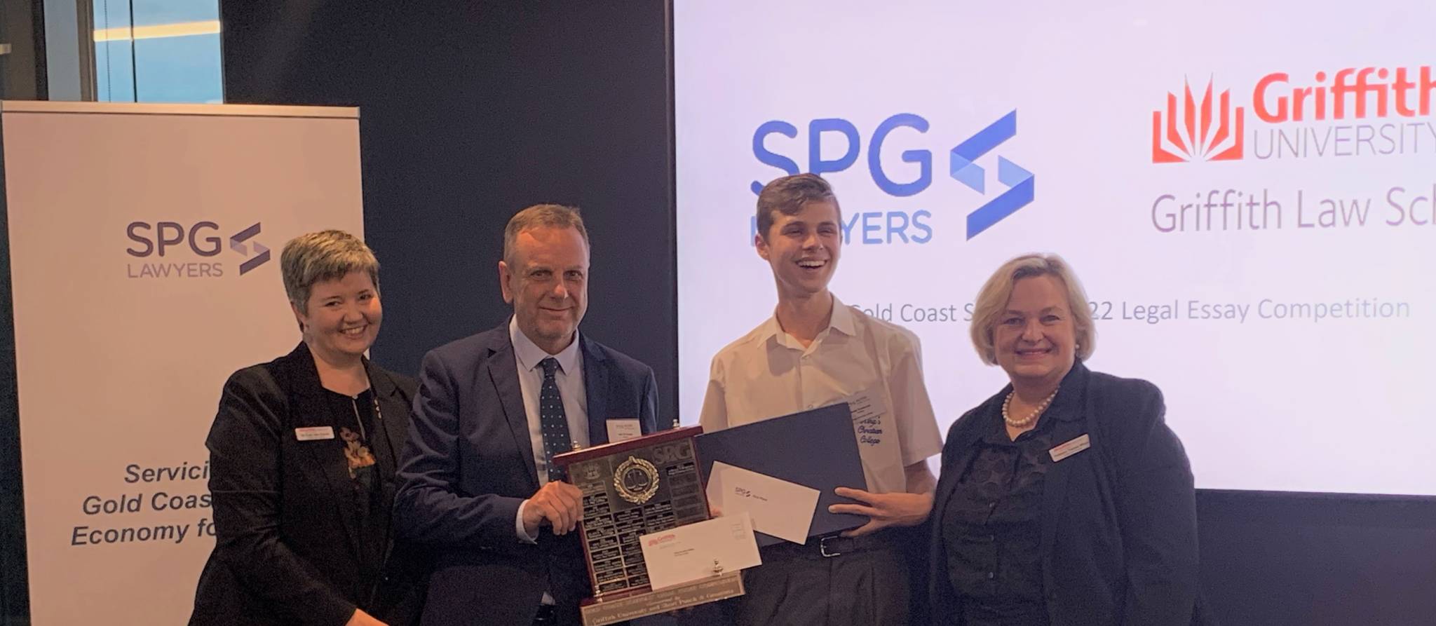 Griffith University Gold Coast Legal Essay Competition - SPG Lawyers