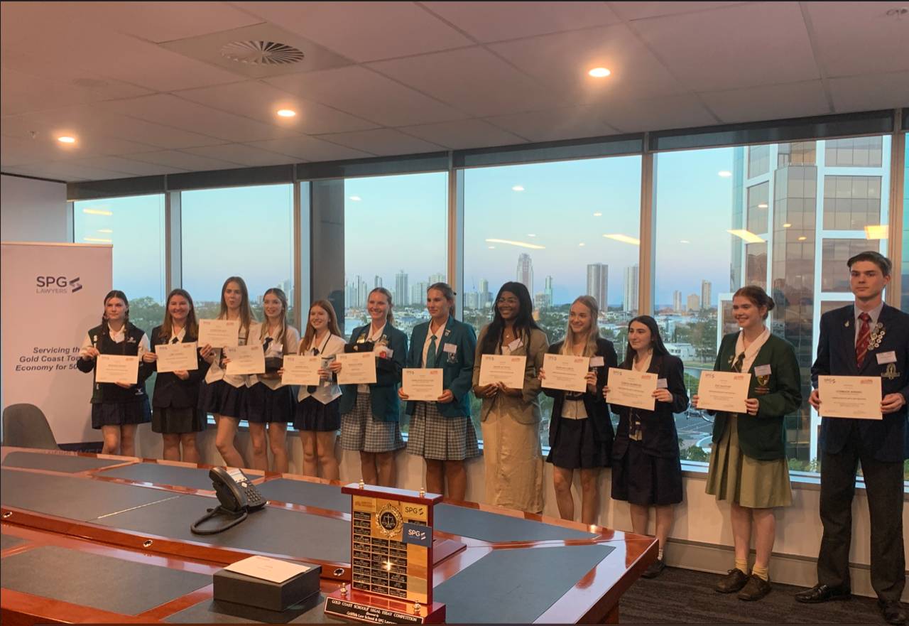 GOLD COAST SCHOOLS LEGAL ESSAY COMPETITION - SPG Lawyers